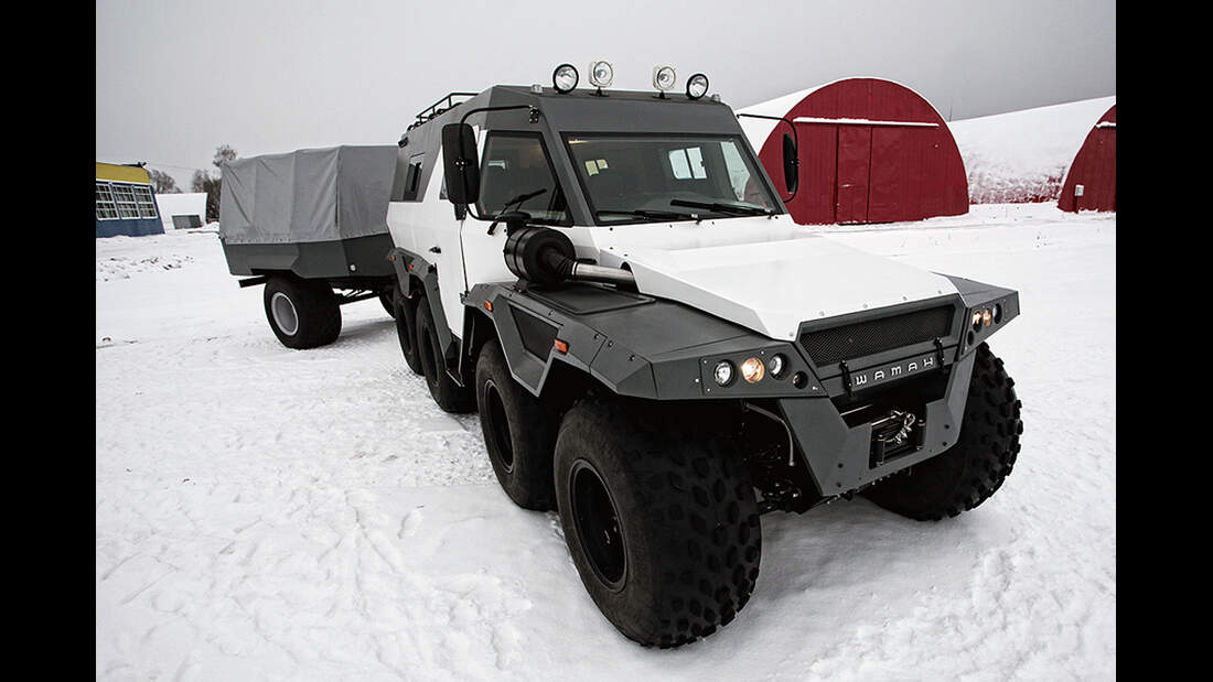 Avtoros Shaman 8x8 ATV: Russisches Sumpf-Monster | AUTO MOTOR UND SPORT