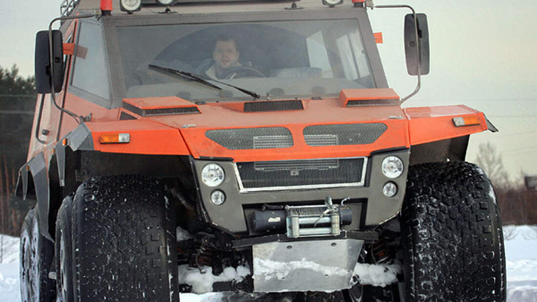 Avtoros Shaman 8x8 ATV: Russisches Sumpf-Monster - auto motor und sport