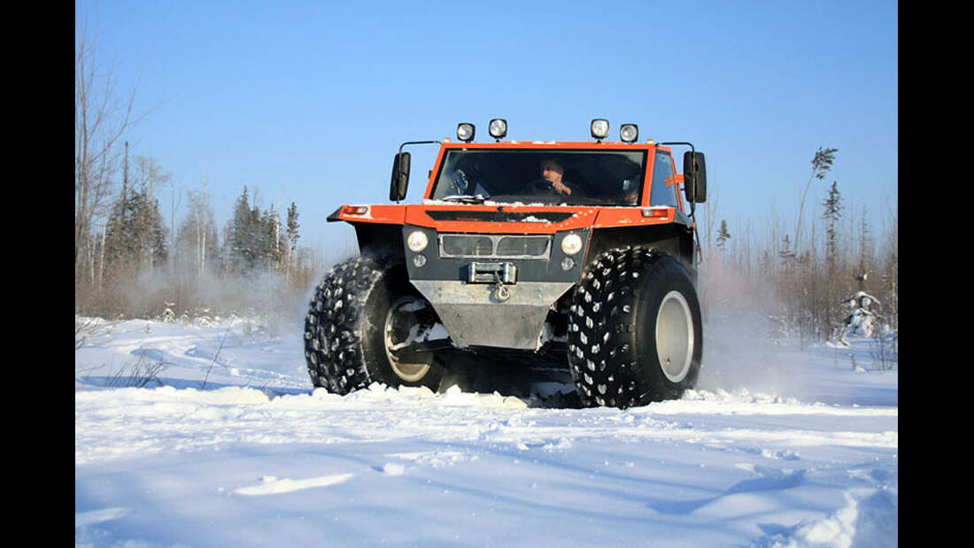 Avtoros Shaman 8x8 ATV: Russisches Sumpf-Monster | AUTO MOTOR UND SPORT