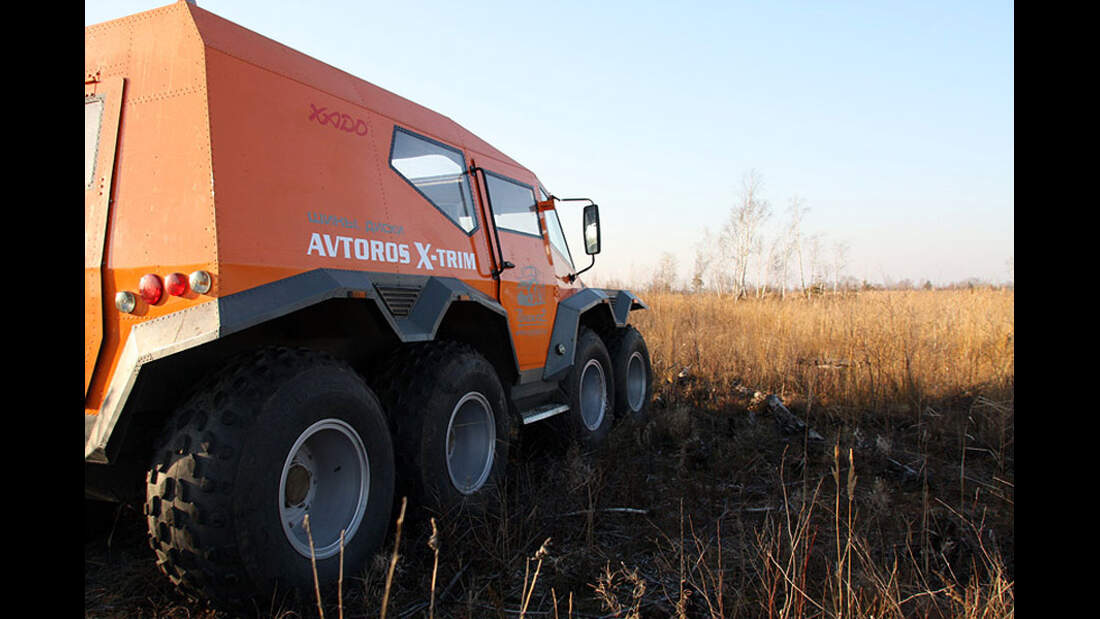 Avtoros Shaman 8x8 ATV: Russisches Sumpf-Monster | AUTO MOTOR UND SPORT