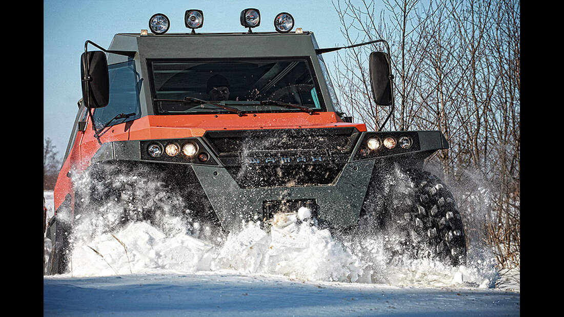 Avtoros Shaman 8x8 ATV: Russisches Sumpf-Monster | AUTO MOTOR UND SPORT