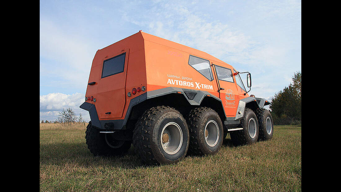 Avtoros Shaman 8x8 ATV: Russisches Sumpf-Monster | AUTO MOTOR UND SPORT