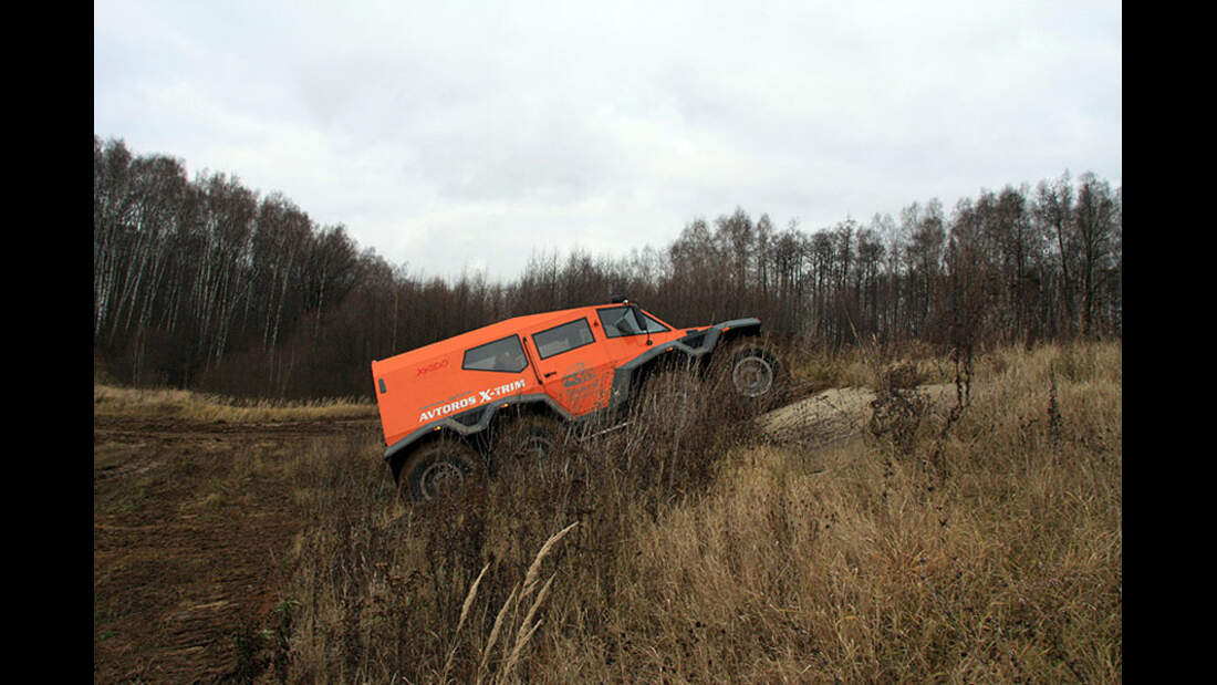 Avtoros Shaman 8x8 ATV: Russisches Sumpf-Monster | AUTO MOTOR UND SPORT