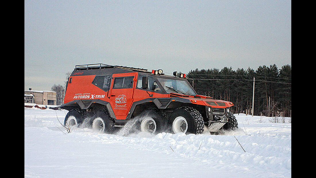 Avtoros Shaman 8x8 ATV: Russisches Sumpf-Monster | AUTO MOTOR UND SPORT