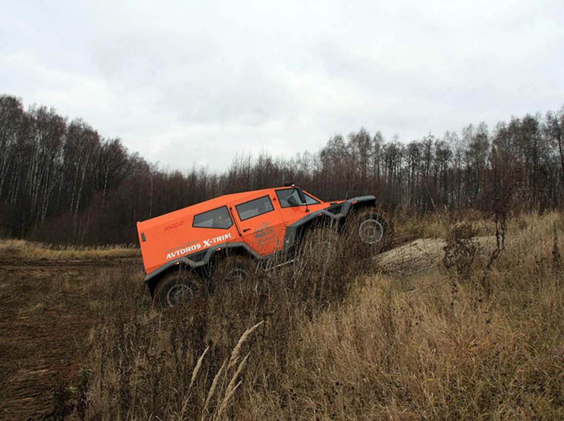 Avtoros Shaman 8x8 ATV: Russisches Sumpf-Monster - auto motor und sport