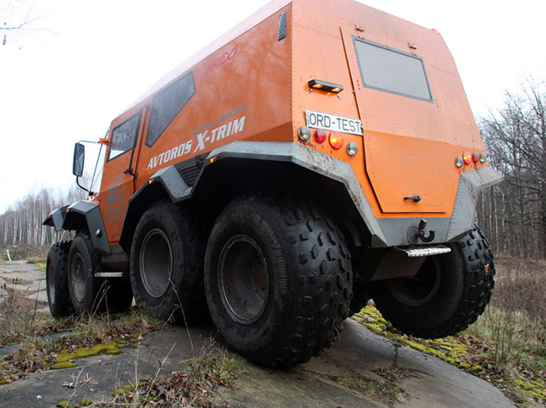 Avtoros Shaman 8x8 ATV: Russisches Sumpf-Monster - auto motor und sport