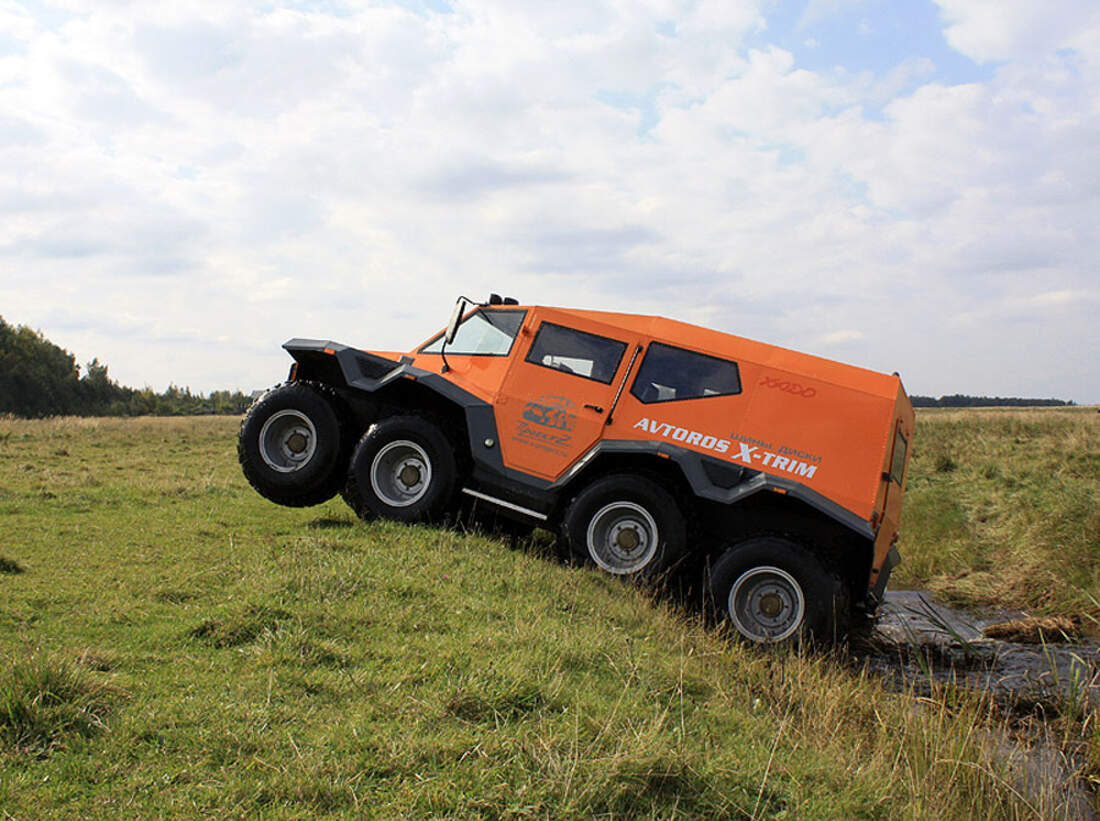 Avtoros Shaman 8x8 ATV: Russisches Sumpf-Monster - auto motor und sport