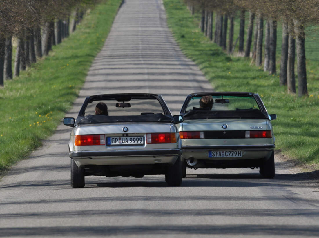 BMW 320i Baur TC2 (E30): 3er-BMW Cabrio mit Targa-Bügel - auto motor ...