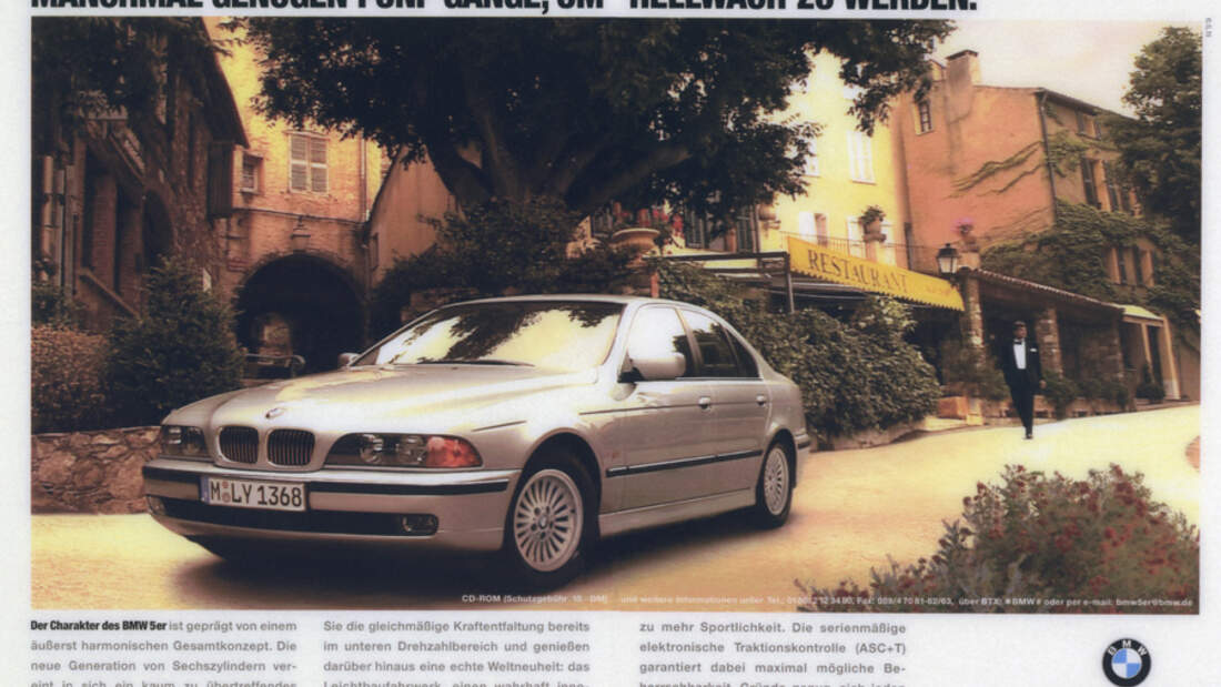 "Sonntagsauto": Der BMW 5er E39 ist lässig und kraftvoll - auto motor ...