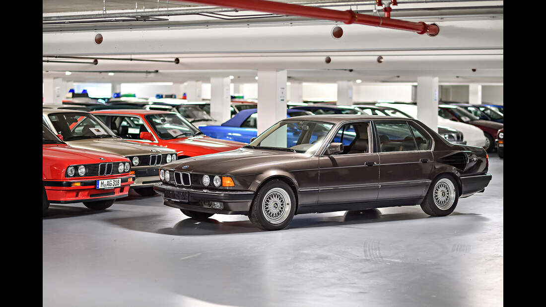 Geheimprojekt Goldfisch BMW 7er E32 750i: Fotos vom V16 | AUTO MOTOR ...