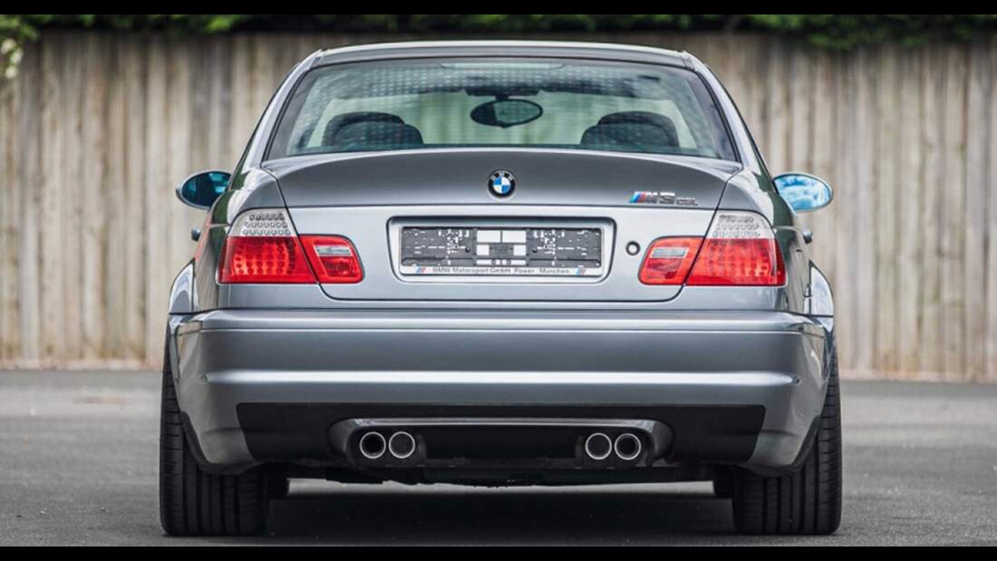 BMW M3 E46 CSL zu ersteigern: Reihensechser, 360 PS, Leichtbau | AUTO ...