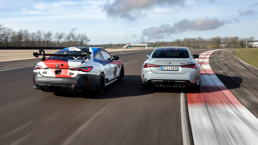 BMW M4 CSL gegen GT4: Duell der Extrem-M | AUTO MOTOR UND SPORT