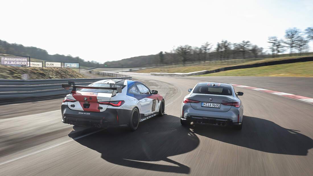 BMW M4 CSL gegen GT4: Duell der Extrem-M | AUTO MOTOR UND SPORT