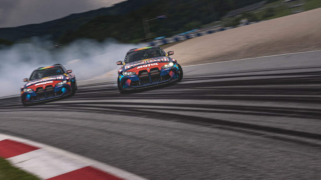 BMW M4 Competition mit Red Bull Driftbrothers | AUTO MOTOR UND SPORT