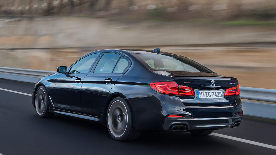 BMW M550i xDrive (G30): Dank Allrad schnell wie ein M5 - auto motor und ...