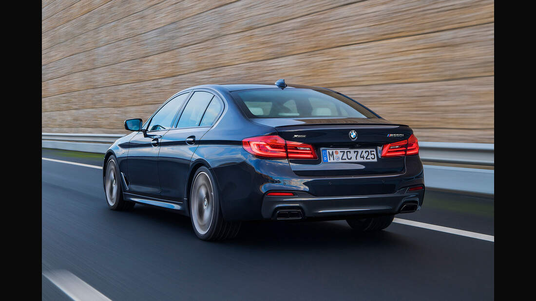 BMW M550i xDrive (G30): Dank Allrad schnell wie ein M5 - auto motor und ...