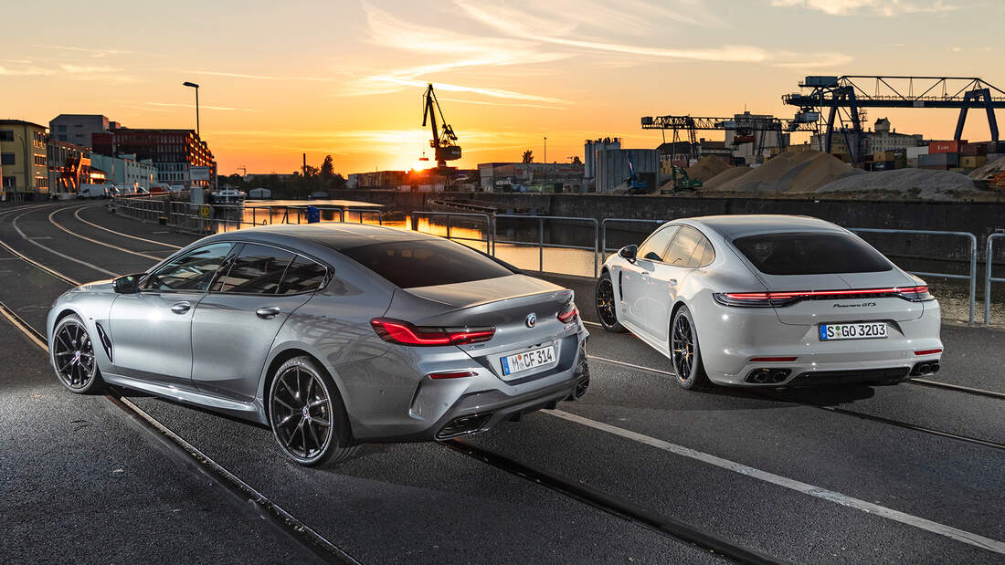 Porsche Panamera GTS und BMW M850i xDrive im Test | AUTO MOTOR UND SPORT