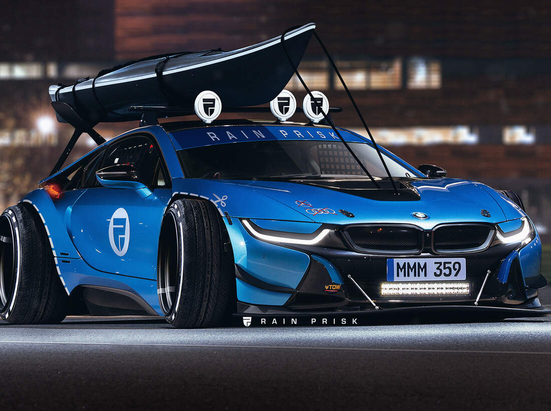 Fantasie-Autos von Rain Prisk: BMW Pick-up, Ferrari-SUV - auto motor ...