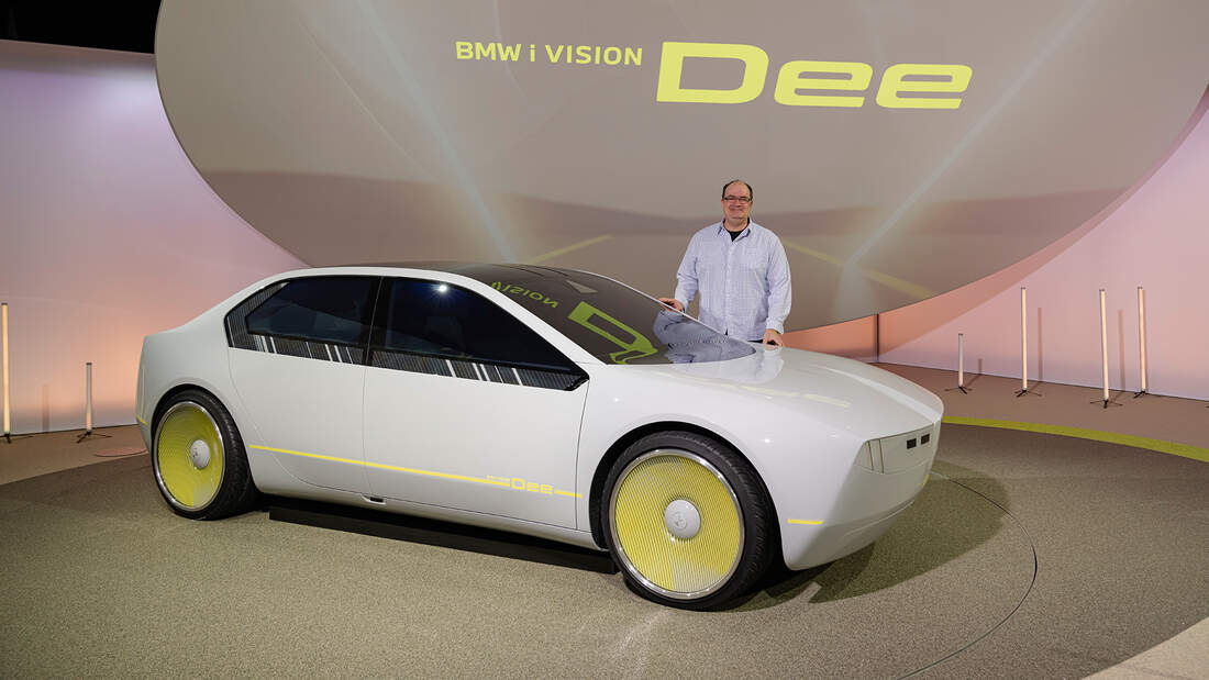BMW iVision Dee E Ink auf der CES 2023 | AUTO MOTOR UND SPORT