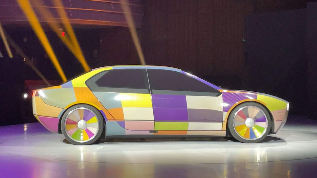 BMW iVision Dee E Ink auf der CES 2023 | AUTO MOTOR UND SPORT