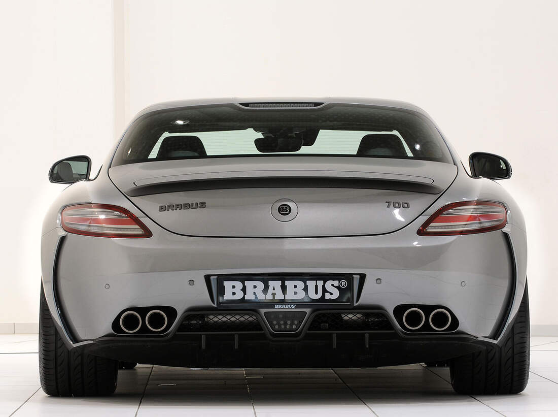 Aufgemotzte Mercedes SLS AMG: Leistungsstark, ultrabreit und schnell ...