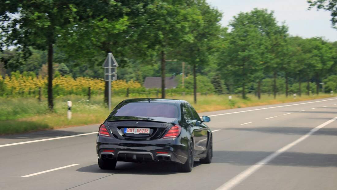 Brabus 800: So fährt eine Mercedes S-Klasse mit 800 PS - auto motor und ...