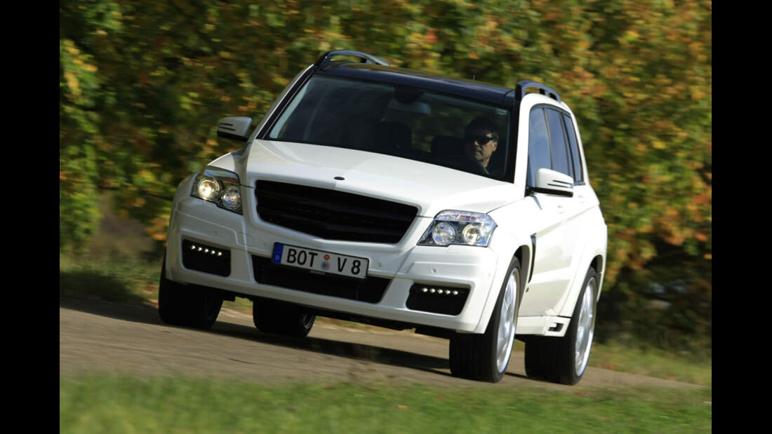 Brabus Mercedes GLK 6.1 V8 Wide Star: Power-Variante mit 6,1-Liter-V8 ...