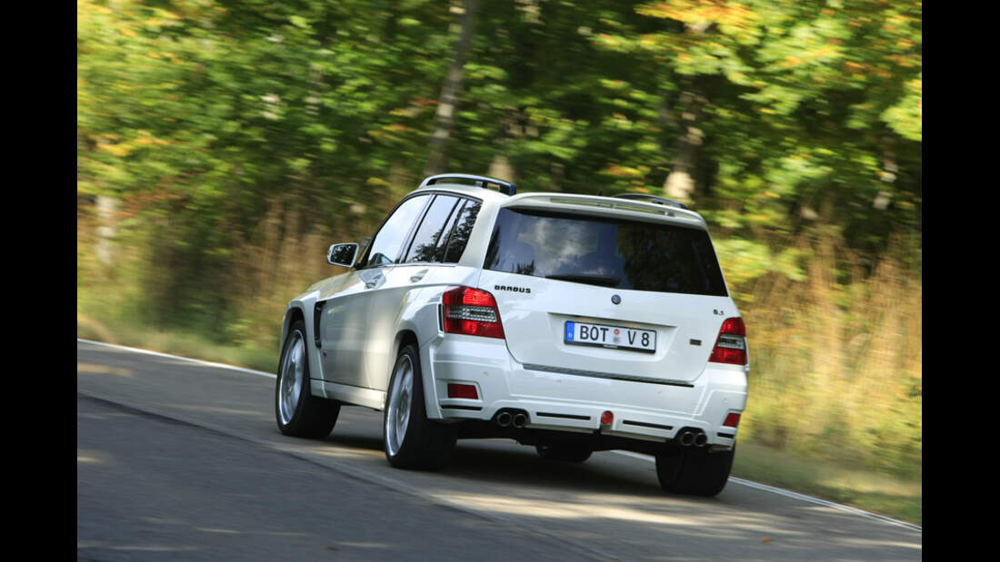 Brabus Mercedes GLK 6.1 V8 Wide Star: Power-Variante mit 6,1-Liter-V8 ...