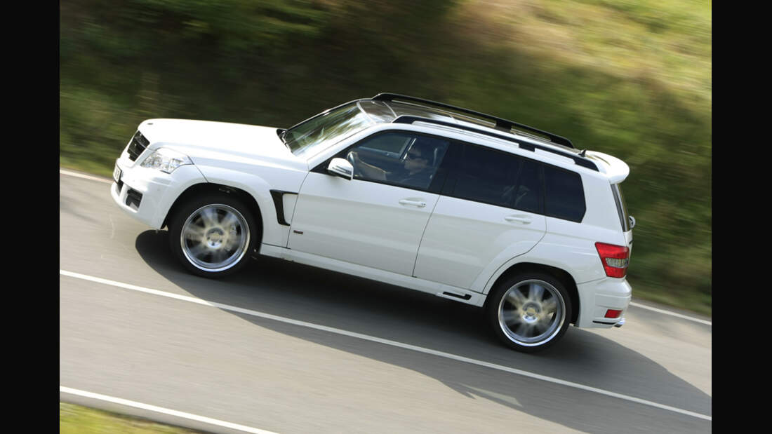 Brabus Mercedes GLK 6.1 V8 Wide Star: Power-Variante mit 6,1-Liter-V8 ...