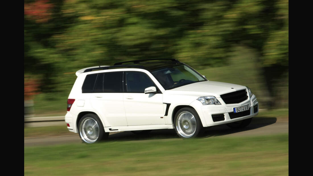 Brabus Mercedes GLK 6.1 V8 Wide Star: Power-Variante mit 6,1-Liter-V8 ...