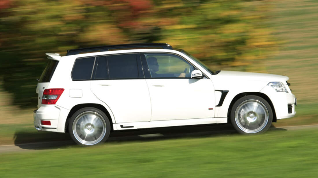 Brabus Mercedes GLK 6.1 V8 Wide Star: Power-Variante mit 6,1-Liter-V8 ...