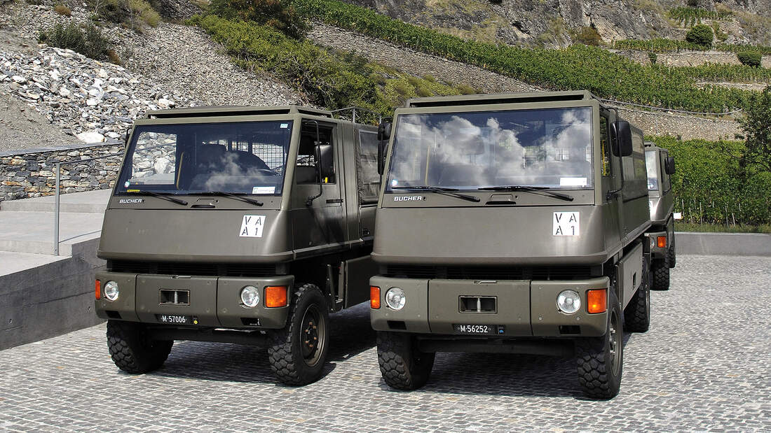 Bucher Duro Militärfahrzeug: Schweizer Armee in Nöten - auto motor und ...