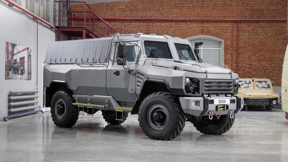 Buran 4x4 Panzerfahrzeug: Russischer Endzeit-Offroader - auto motor und ...