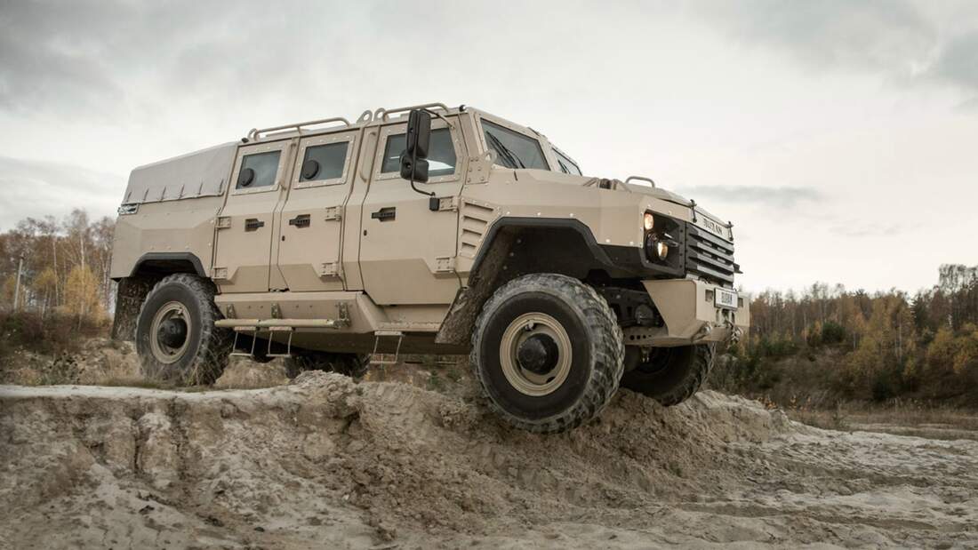 Buran 4x4 Panzerfahrzeug: Russischer Endzeit-Offroader - auto motor und ...