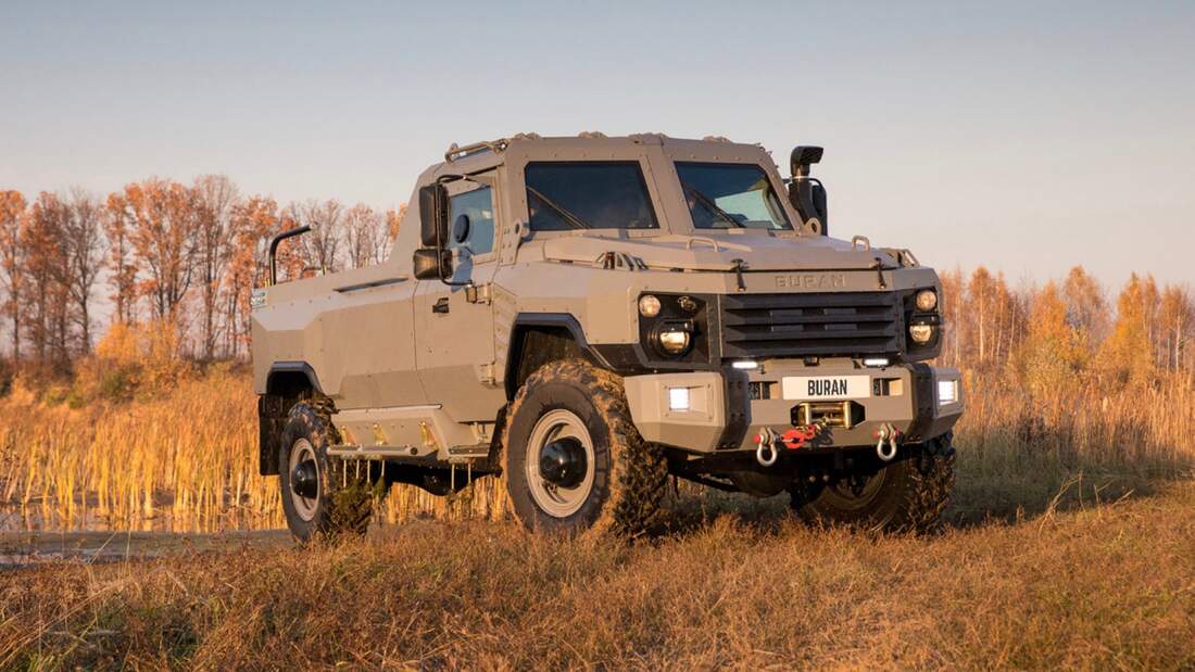 Buran 4x4 Panzerfahrzeug: Russischer Endzeit-Offroader - auto motor und ...