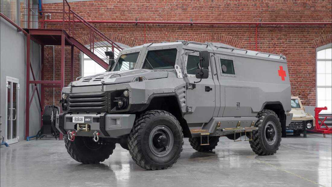 Buran 4x4 Panzerfahrzeug: Russischer Endzeit-Offroader - auto motor und ...