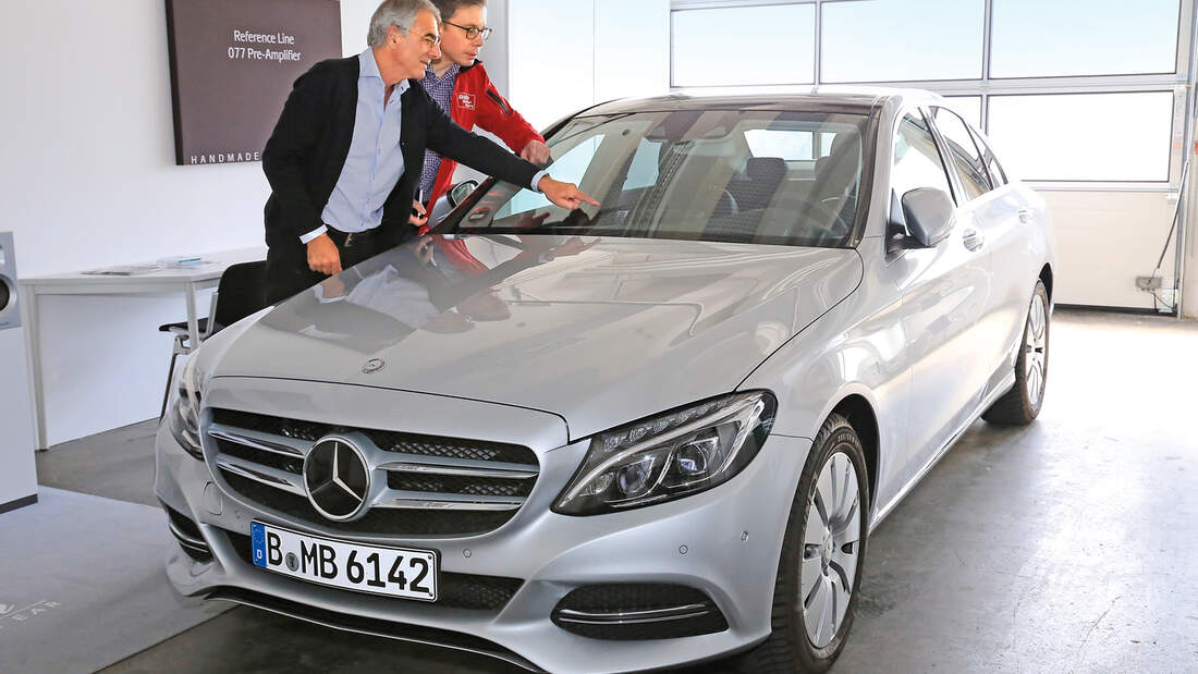 Burmester-Soundsystem: Große Bühne in der Mercedes C-Klasse - auto ...