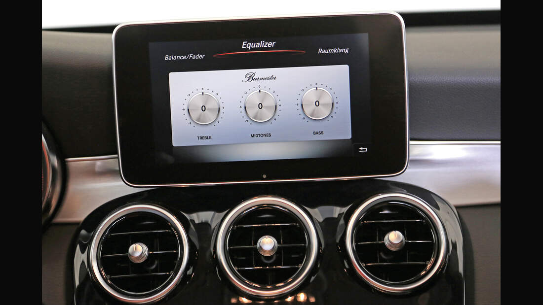 Burmester-Soundsystem: Große Bühne in der Mercedes C-Klasse - auto ...