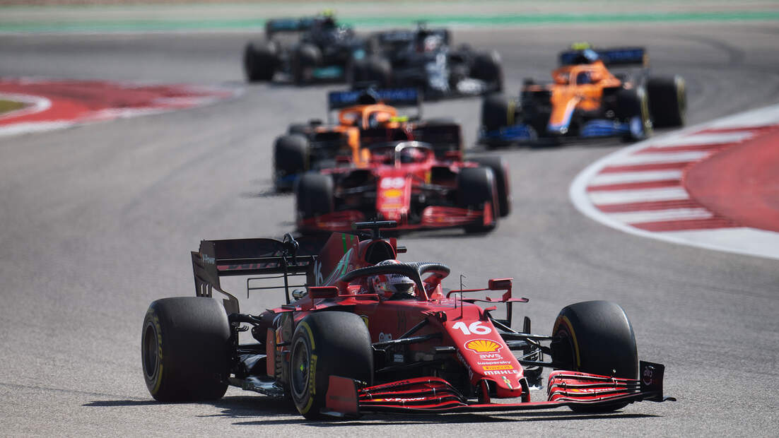 Ferrari able to use maximum downforce without suffering on the ...