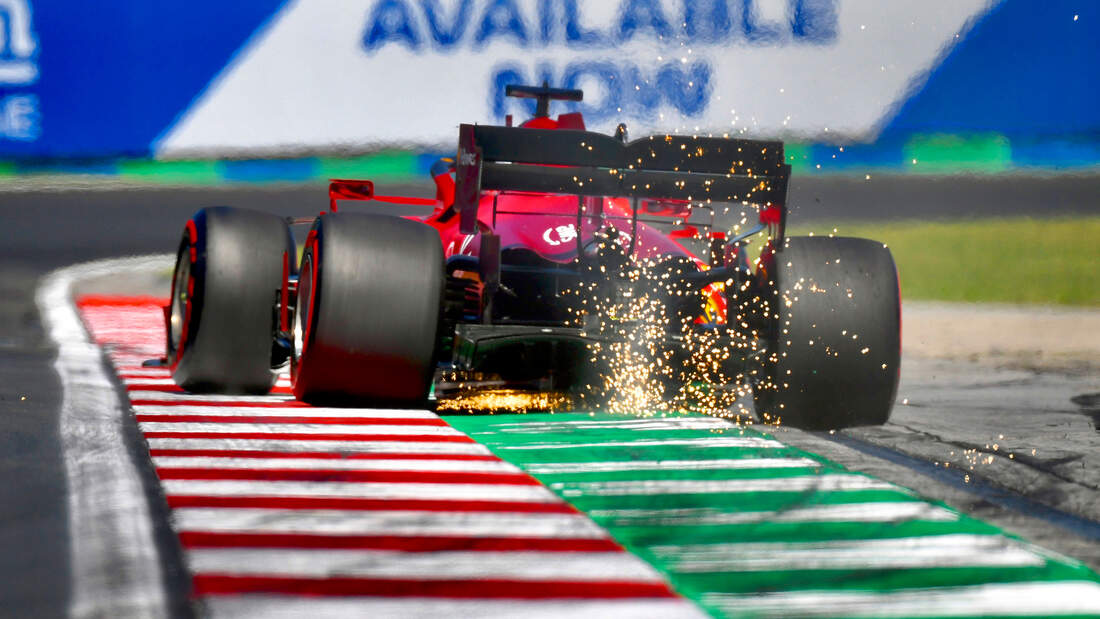 Test bench for Ferrari upgraded engine showing great results