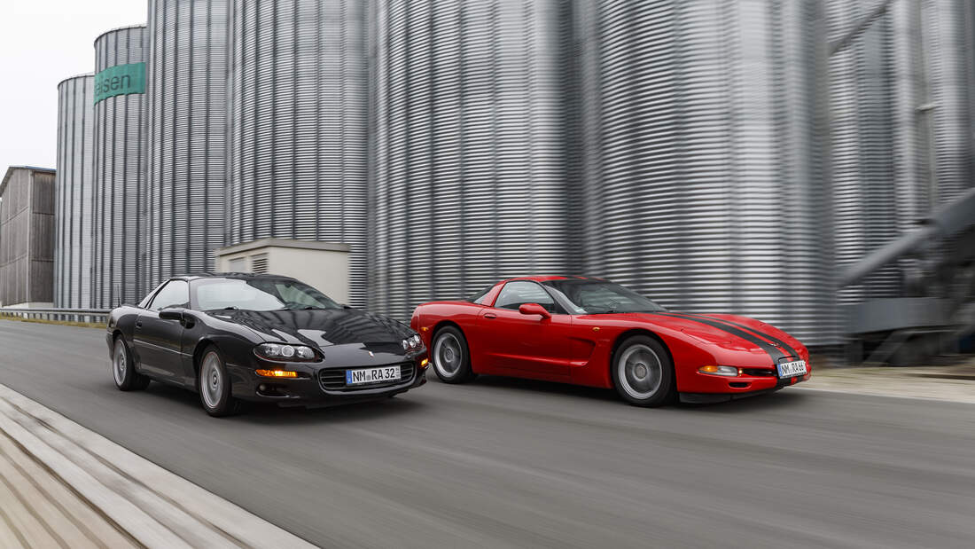 Chevrolet Corvette C5 und Chevrolet Camaro Z28 im Fahrbericht | AUTO ...