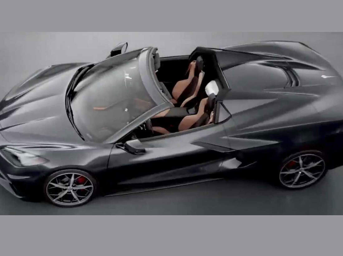 Chevrolet Corvette C8 Cabrio: Erstmals mit faltbarem Hardtop - auto ...