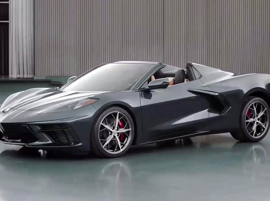 Chevrolet Corvette C8 Cabrio: Erstmals mit faltbarem Hardtop - auto ...