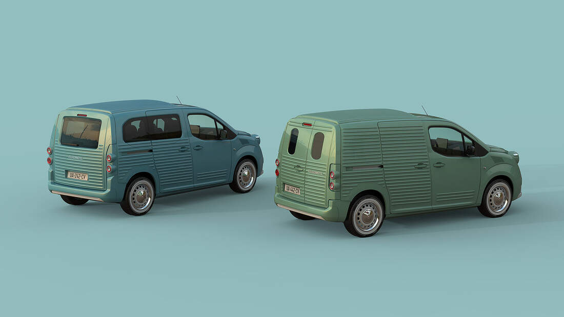 Citroen Berlingo 2CV Fourgonnette: Wellblech-Reinkarnation | AUTO MOTOR ...