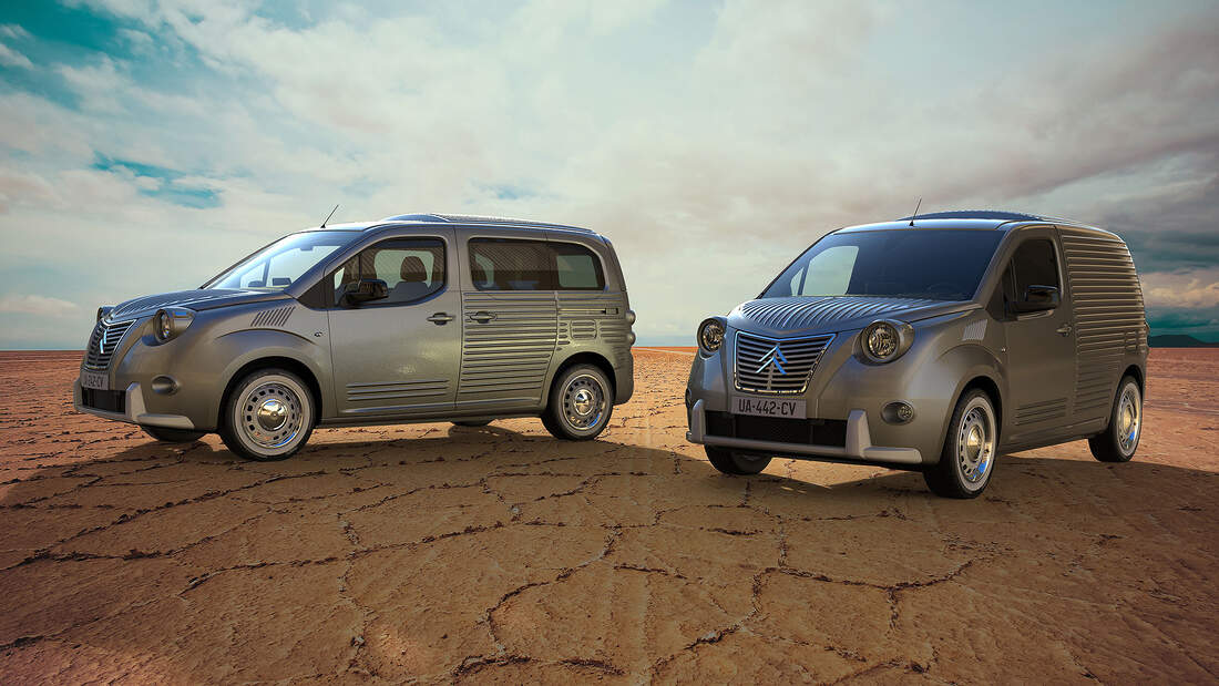 Citroen Berlingo 2CV Fourgonnette: Wellblech-Reinkarnation | AUTO MOTOR ...