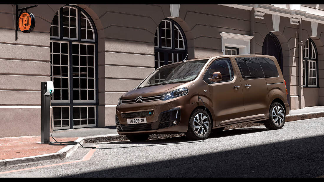 Citroen e-Spacetourer: Elektrovan schafft bis zu 330 Kilometer | AUTO ...