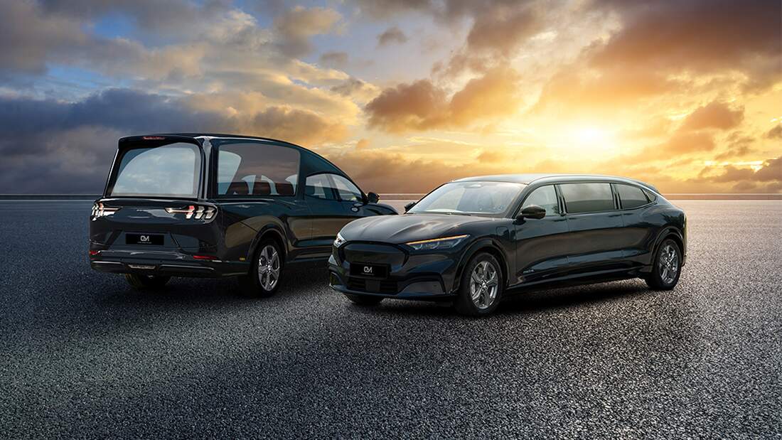 Coleman Milne Ford Mustang Mach-E Leichenwagen | AUTO MOTOR UND SPORT