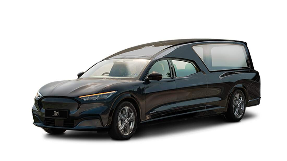 Coleman Milne Ford Mustang Mach-E Leichenwagen | AUTO MOTOR UND SPORT