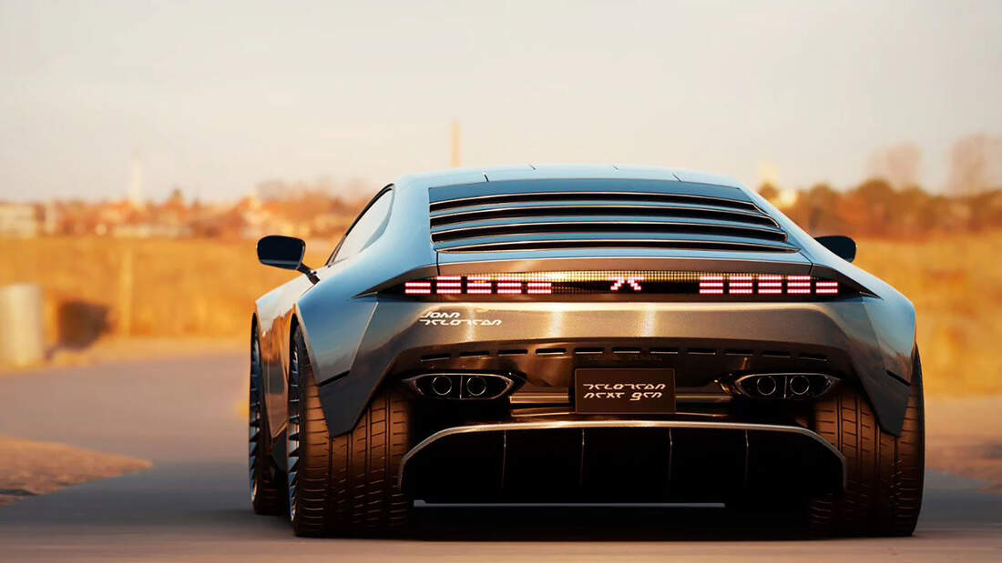 Next Generation Motors (DNG): DeLorean auf Corvette-Basis | AUTO MOTOR ...