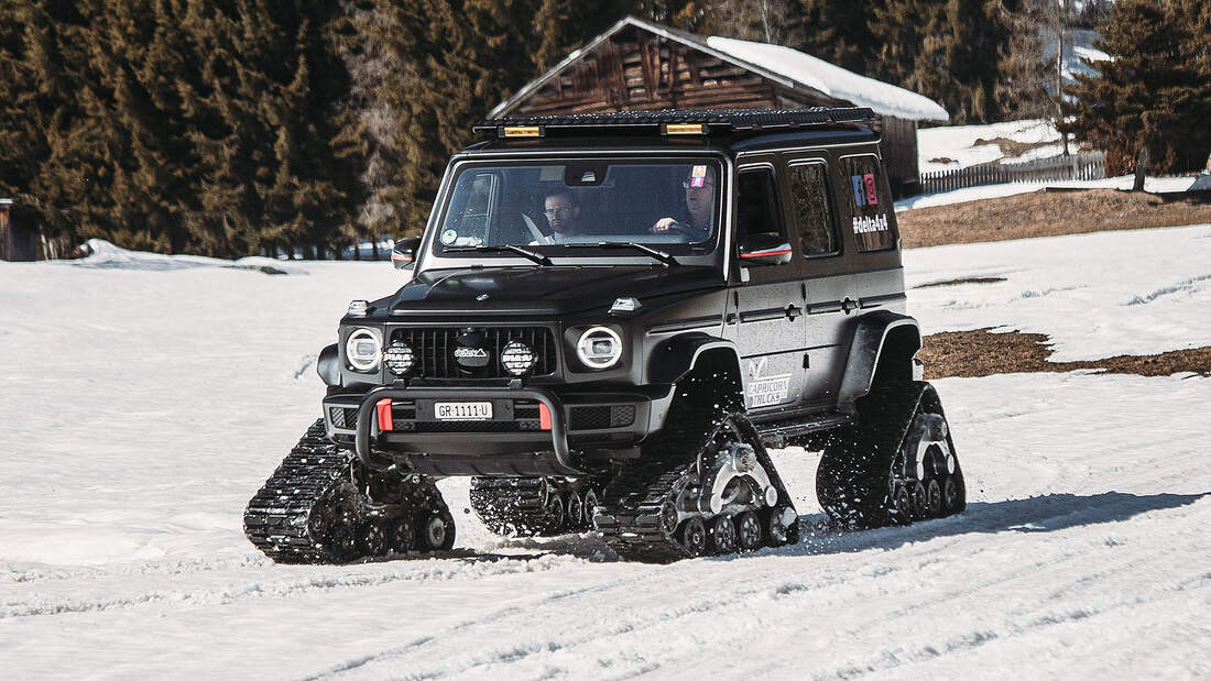 Auf Ketten: Delta 4x4 macht Mercedes G zur G-Raupe | AUTO MOTOR UND SPORT